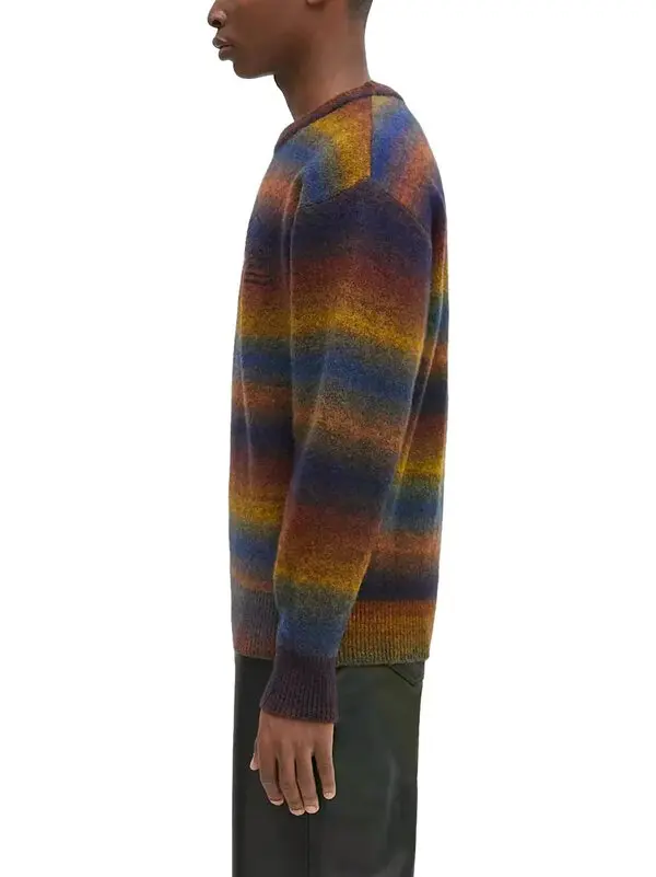 Aries Space Dye Knit Sweater - Multi