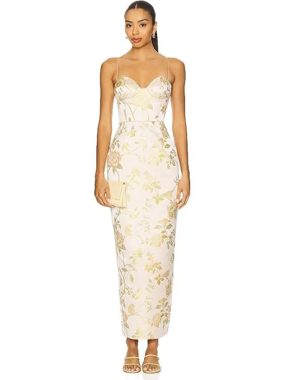 SAU LEE Marielle Dress In . Also - Blush