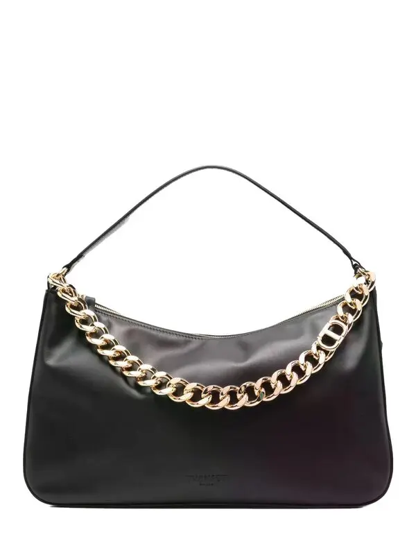 TWINSET Chain-embellished Shoulder Bag - Black