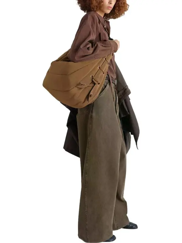 LEMAIRE Medium Soft Game Shoulder Bag - Brown