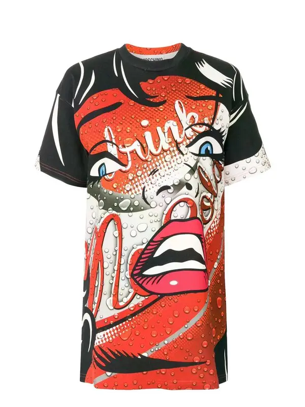Moschino Coca-cola T-shirt Dress - Multicolour
