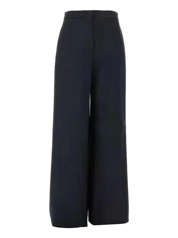 Max Mara Tailored Straight-leg Trousers - Blue