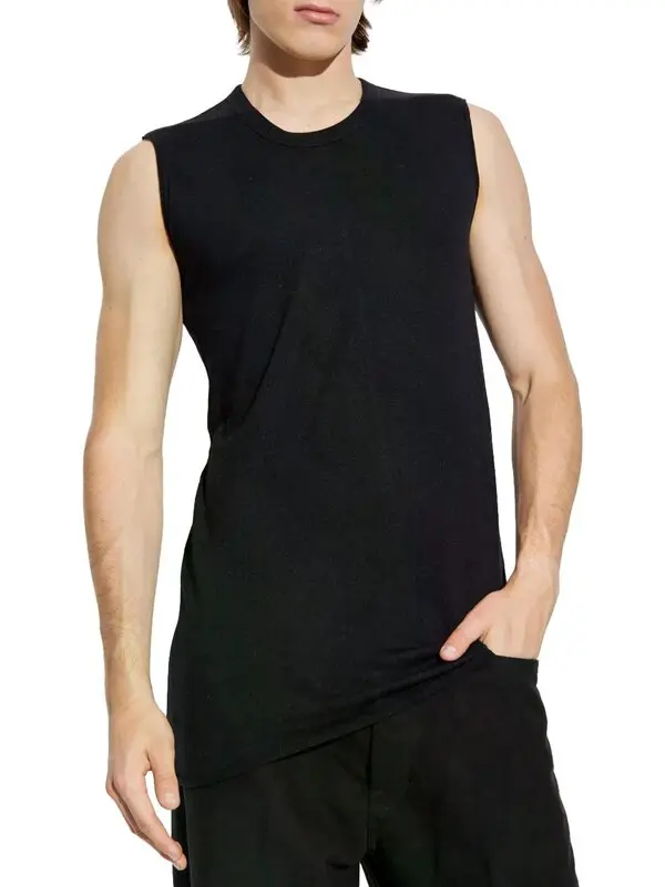Rick Owens Sleeveless Vest - Black
