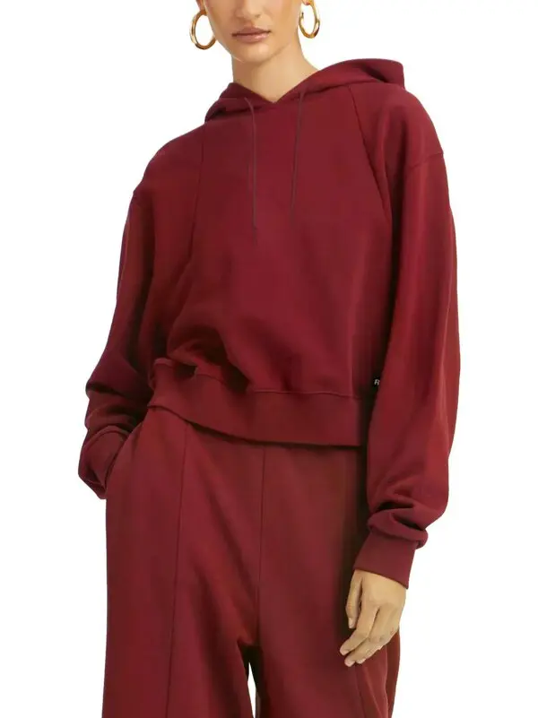 ROTATE BY BIRGER CHRISTENSEN Drawstring Hoodie - Red