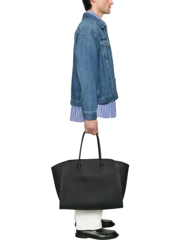 THE ROW Marlo Horizontal Tote Bag - Black