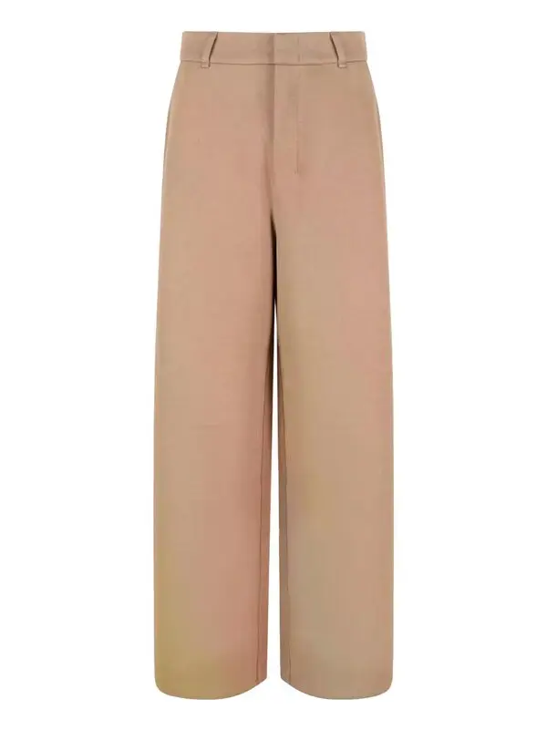 Max Mara High Waist Patch Pocket Trousers - Neutrals