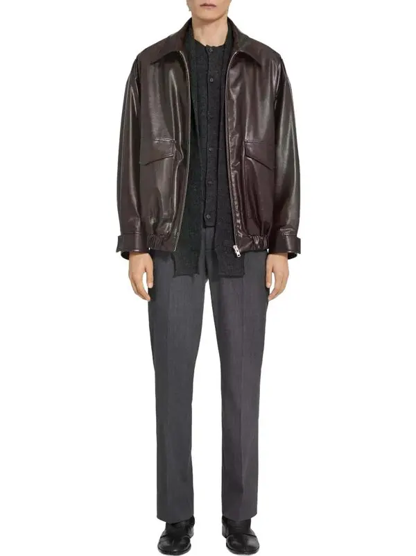 MAISON MARGIELA Pocket-detail Bomber Jacket - Red
