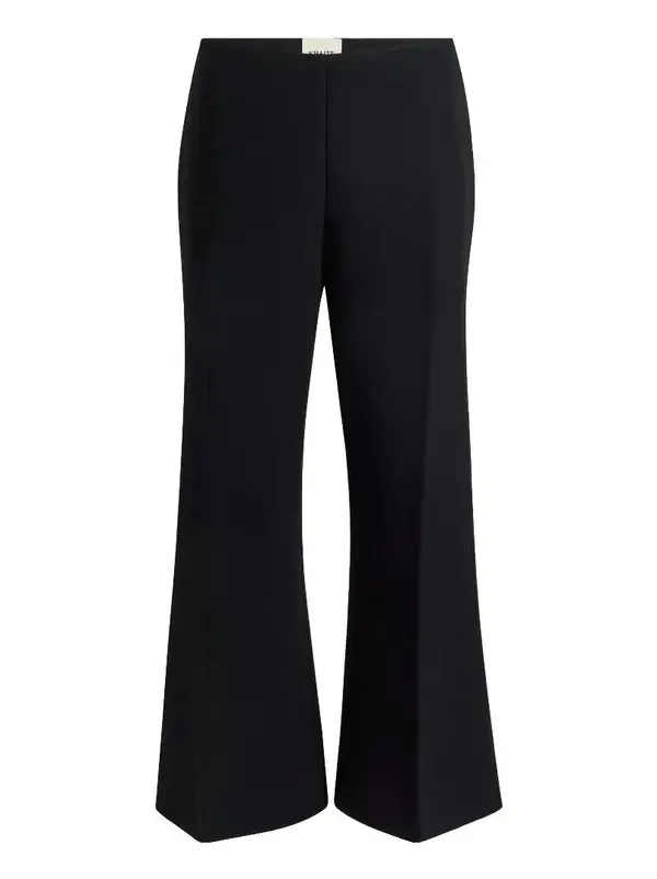 Khaite Silk Trousers - Black