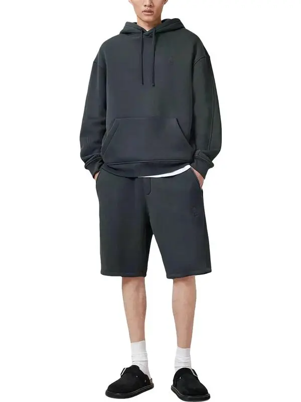 ALLSAINTS Logo Embroidered Drawstring Track Shorts - Blue