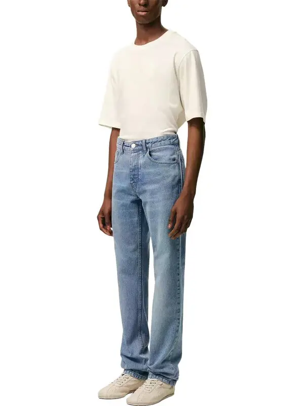 AMI Paris Classic-fit Cotton Jeans - Blue