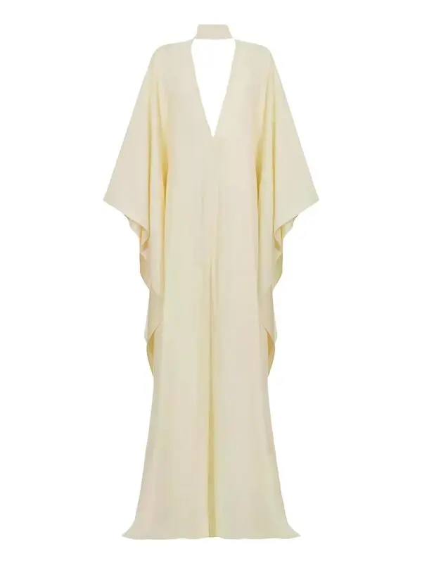 TALLER MARMO V-neck Maxi Dress - Neutrals