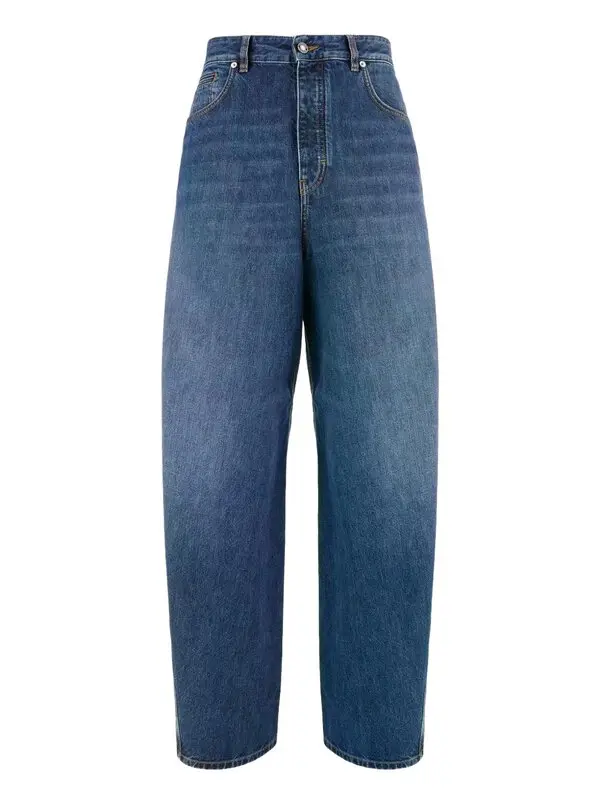 Givenchy Dark Cotton Jeans - Blue