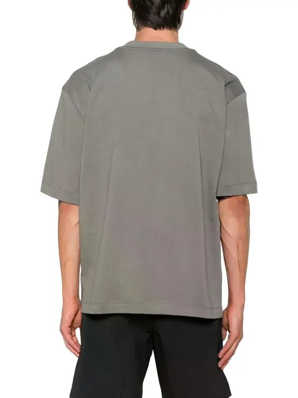 MEGUSTA Prayer Graphic-print T-shirt - Grey