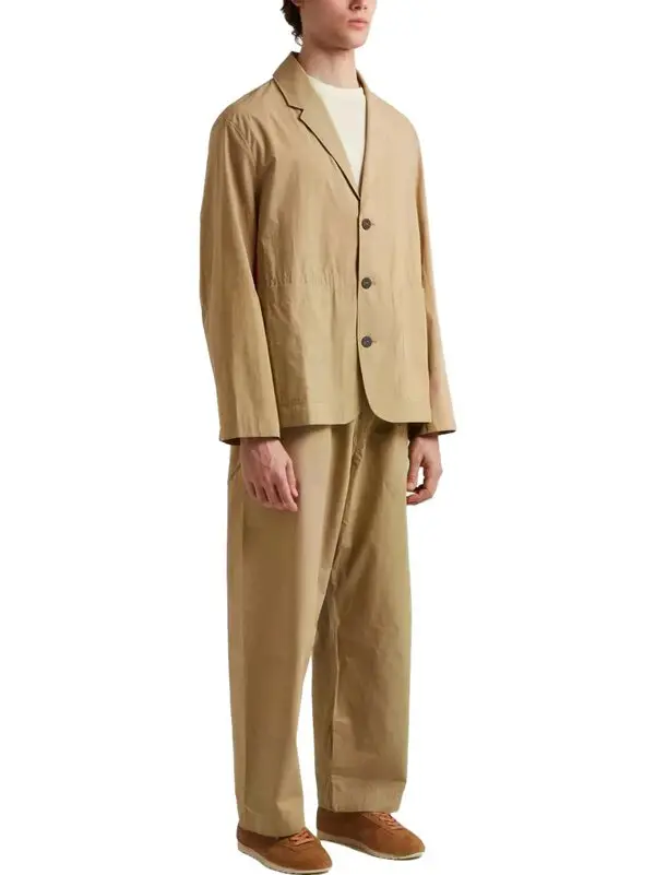 Studio Nicholson Three-button Patch-pocket Jacket - Neutrals