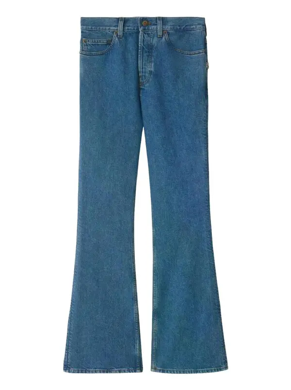 Burberry High-rise Jeans - Blue
