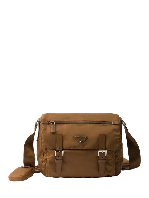 Prada Re-nylon Cross-body Bag - Brown