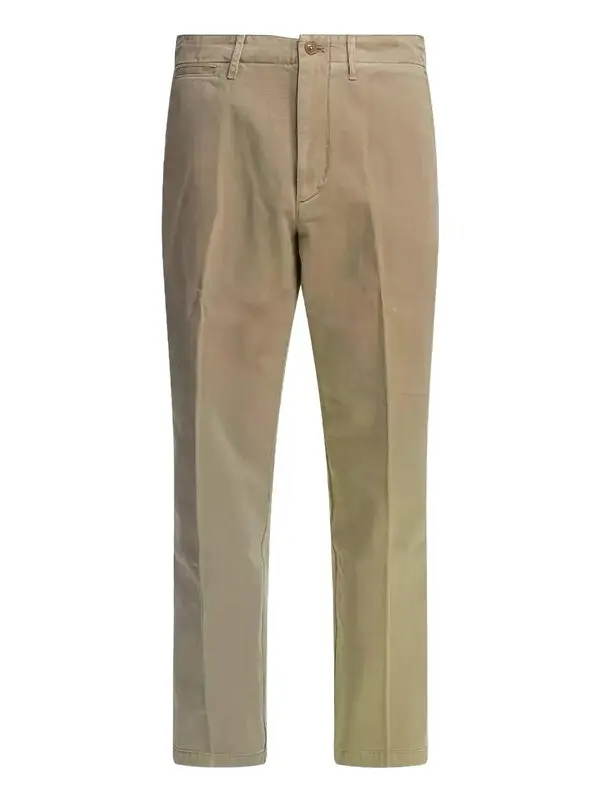 ALEX MILL Cotton Trousers With Front Pockets - Neutrals