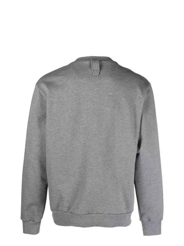 BILLIONAIRE Logo-print Cotton Sweatshirt - Grey