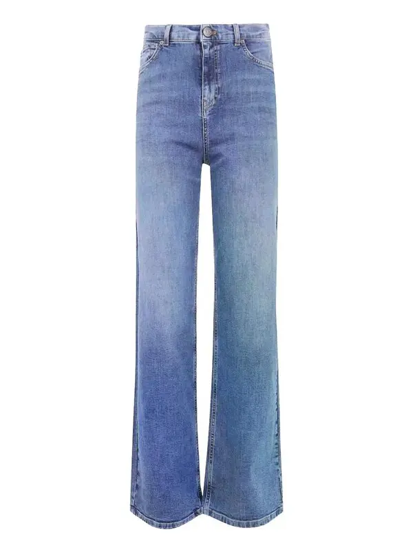 TWINSET Light Wash Straight-leg Jeans - Blue