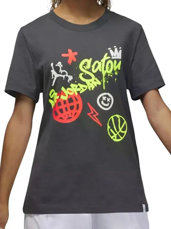 JORDAN Satou 1985 T-shirt - Black