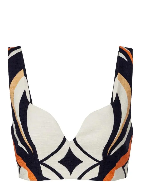 La DoubleJ Baia Cotton Bralette - Multicoloured