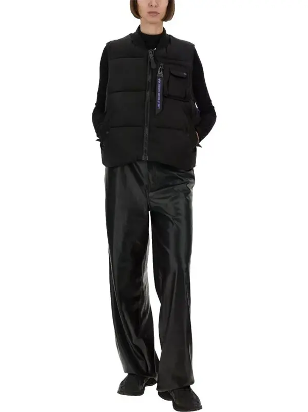 Alpha Industries Quilted Chest-pocket Gilet - Black