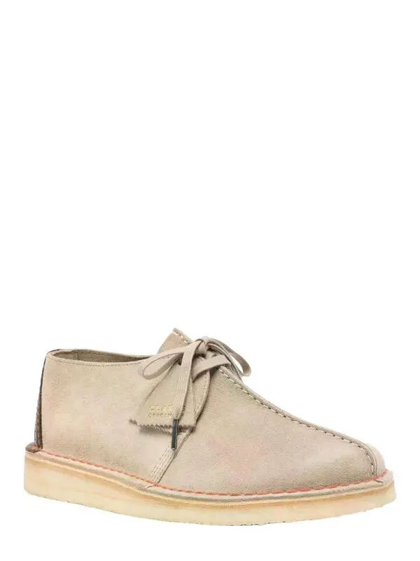 Clarks Desert Trek Suede Shoes - Brown