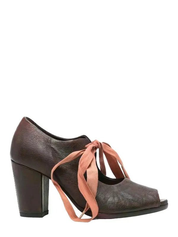 SARTORI GOLD 70mm Peep-toe Pumps - Brown