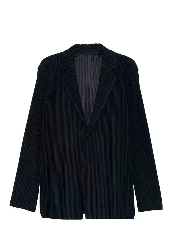 Issey Miyake Single-breasted Blazer - Blue