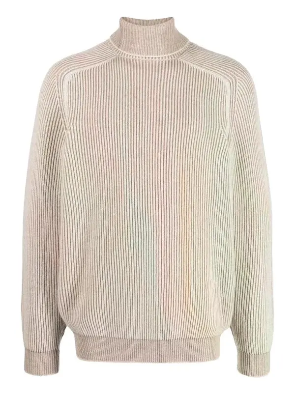 Sease Roll-neck Cashmere Jumper - Neutrals