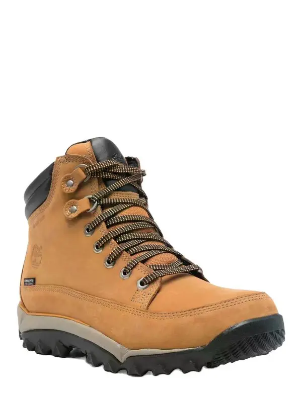 Timberland Padded-ankle Lace-up Hiking Boots - Brown
