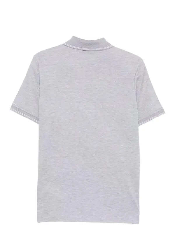 Paul & Shark Short-sleeve Half-zip Polo Shirt - Grey