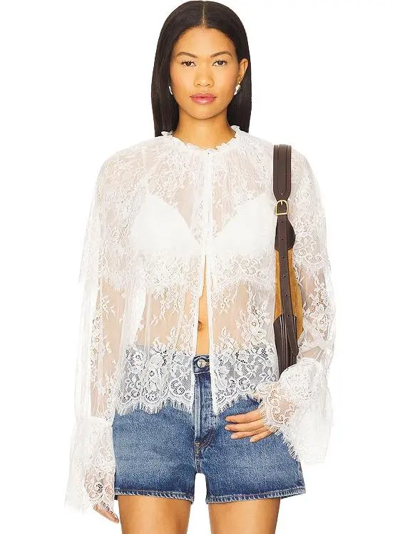 Tularosa Winona Lace Top - Ivory