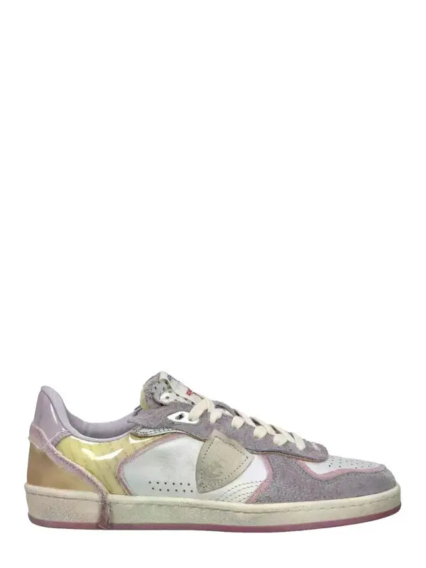 Philippe Model Pgal Low-top Sneakers - Silver