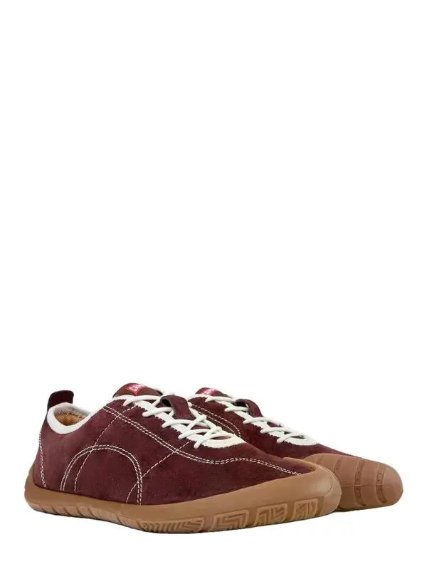 Camper Peu Path Suede Leather Sneakers - Red