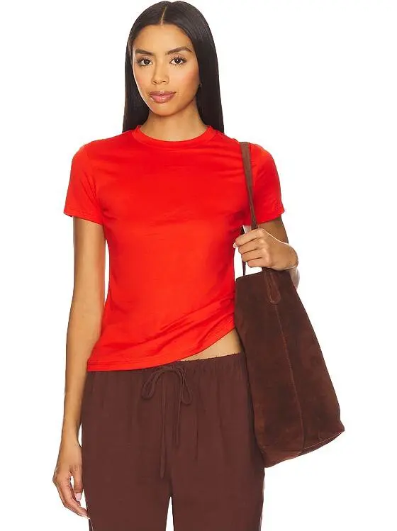 Theory Tiny Tee In . Also - Red