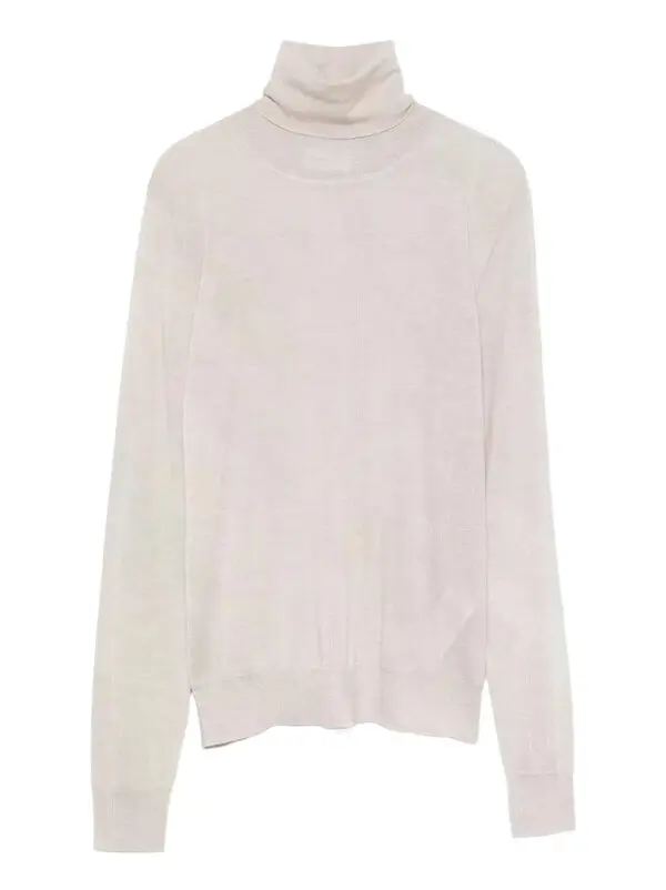 P.a.r.o.s.h Roll-neck Long-sleeved Sweater - Neutrals
