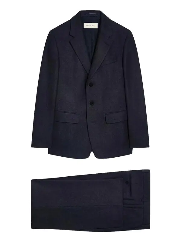 Dries Van Noten Single-breast Wool Suit - Black