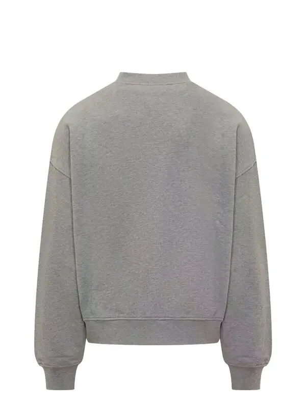 Palm Angels Spray Bear Sweatshirt - Grey