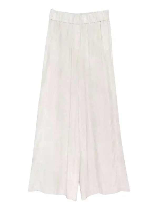Peserico Elastic-waist Trousers - Neutrals