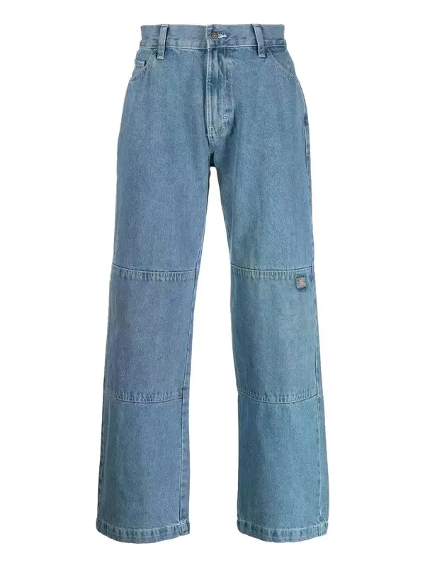 Dickies Mid-rise Wide-leg Jeans - Blue