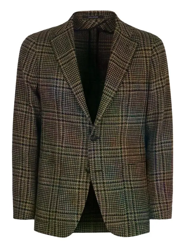 Tagliatore Checkered Two-button Jacket - Neutrals