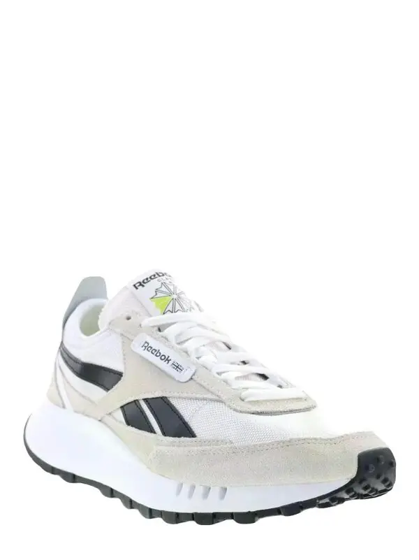 REEBOK Classic Leather Legacy Black Sneakers - White