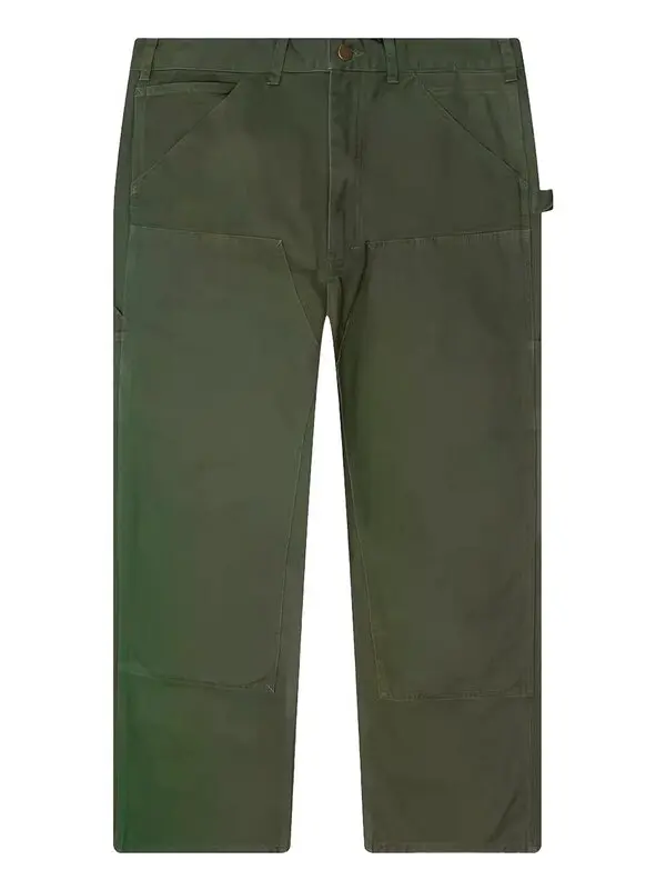 SOUTH2 WEST8 Cotton Canvas Trousers - Green