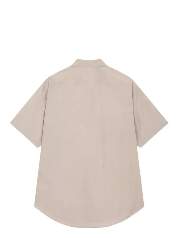 STUDIO TOMBOY Double-pocket Short-sleeve Shirt - Neutrals