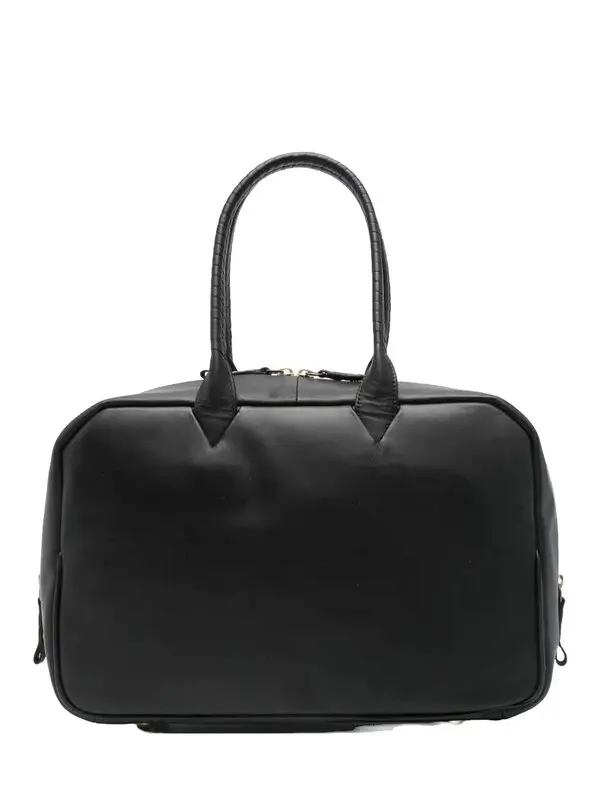 CORNELIAN TAURUS BY DAISUKE IWANAGA Textured Leather Tote Bag - Black