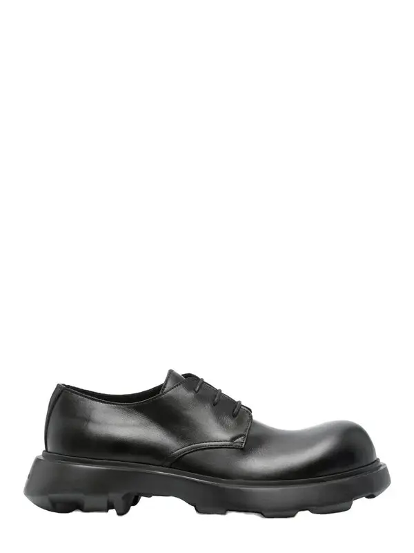 Acne Studios Calf Leather Derby Shoes - Black