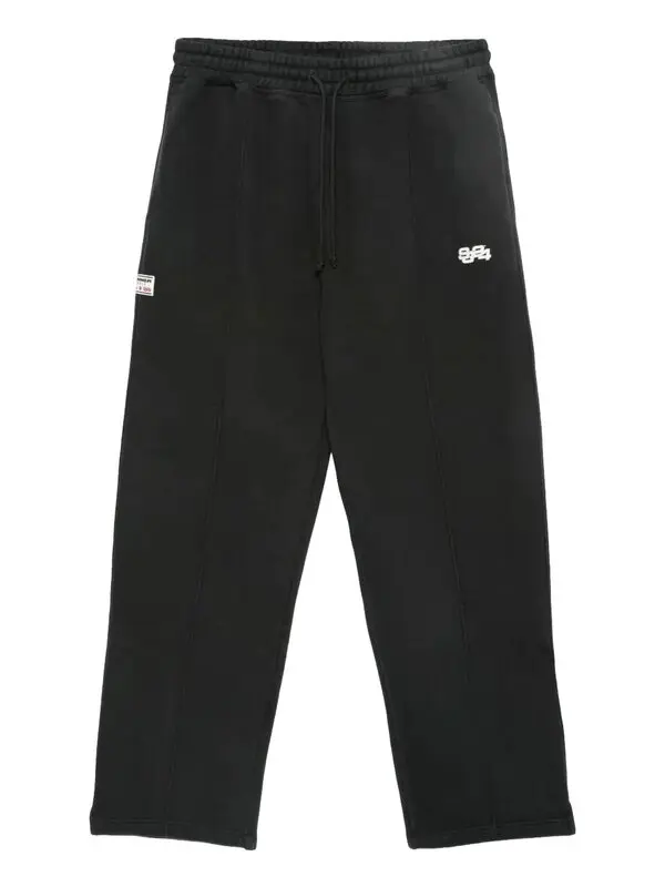 SUMMER GAMES Drawstring-waist Track Pants - Black