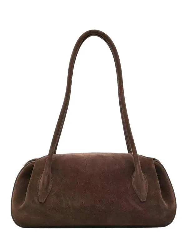 Yuzefi Oyster Shoulder Bag - Brown
