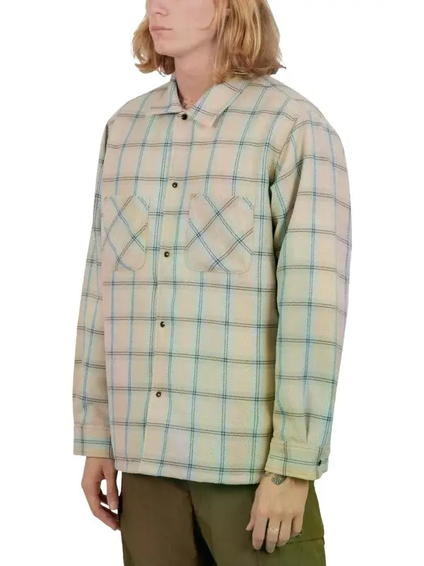 BEAMS Checked Shirt - Neutrals